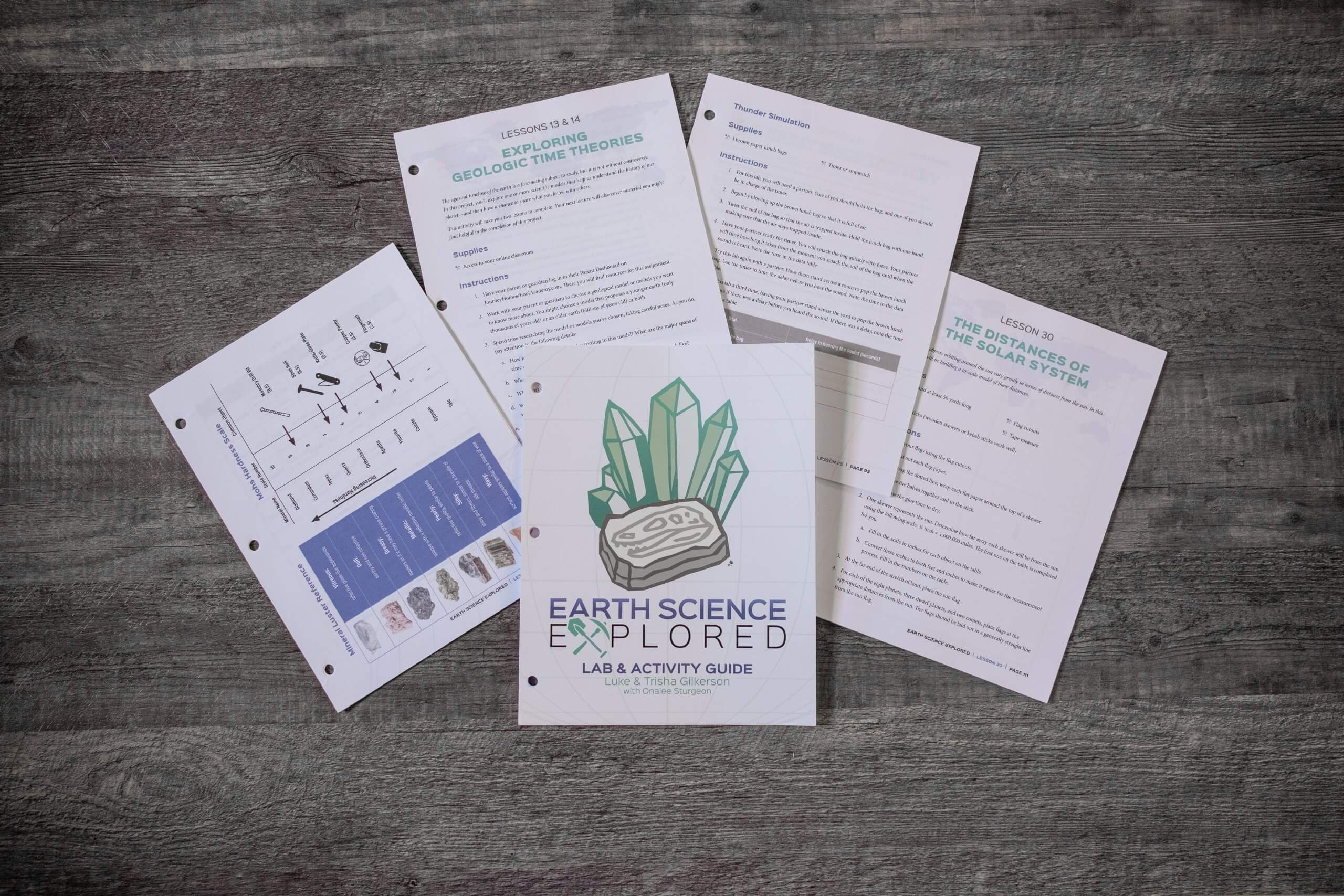 Earth Science Explored Student Lab Guide - Journey Homeschool Bookstore